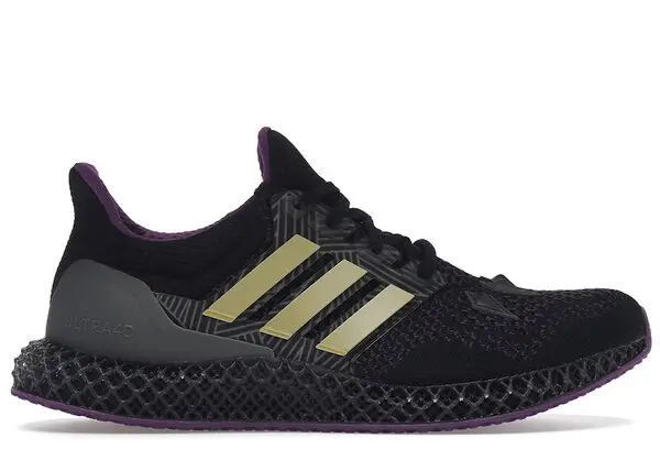 Adidas Ultra 4d Marvel Black Panther Sneakers