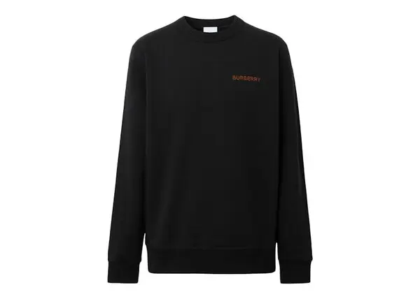 Burberry Tb Logo-embroidered Crewneck Sweatshirt