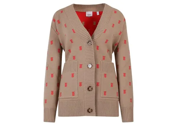 Burberry Wool And Cashmere Cardigan