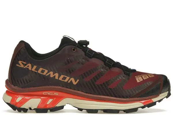 SALOMON Xt-4 Sneakers - Bitter Chocolate/mocha Mousse/fiery Red