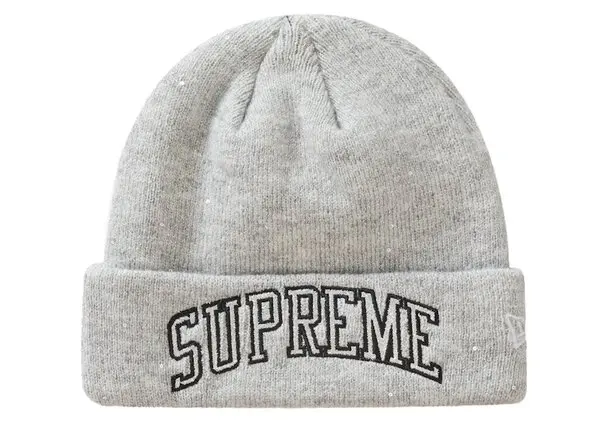 Supreme Metallic Arc Beanie - Grey