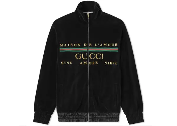 Gucci Embroidered Chenille Track Jacket