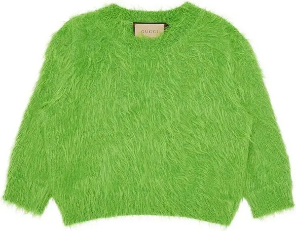 Gucci Brushed Wool Knit Sweater