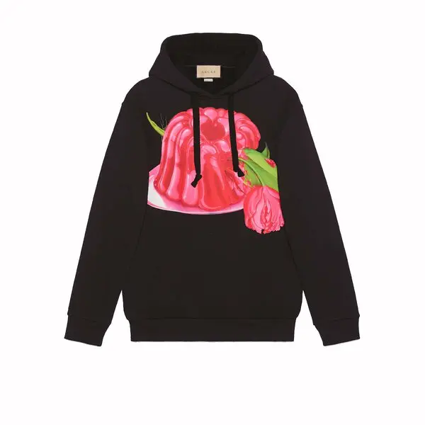 Gucci Cotton Jersey Printed Sweatshirt