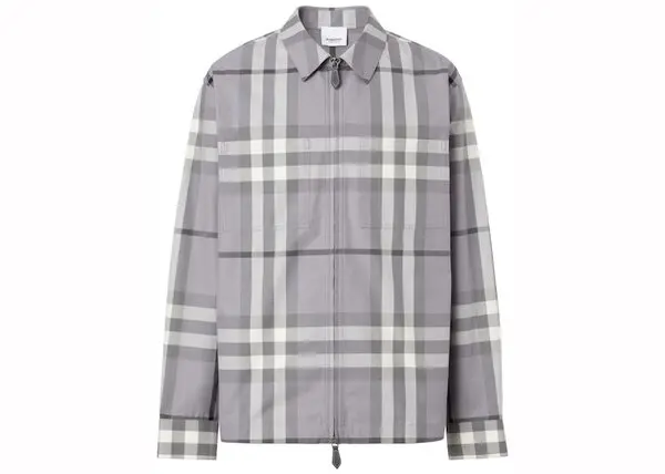 Burberry Zip Front Shirt