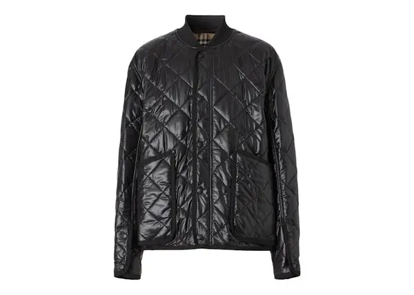 Burberry Quilted Bomber Jacket