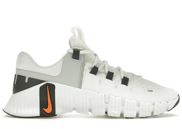 Nike Free Metcon 5 Athletic Sneakers - Summit White/light Silver/iron Grey