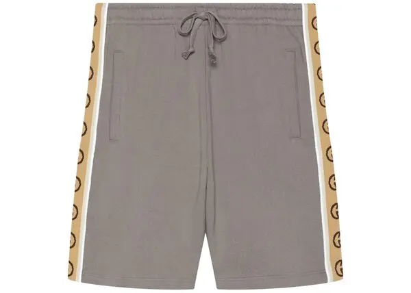 Gucci Cotton Jersey Shorts - Grey