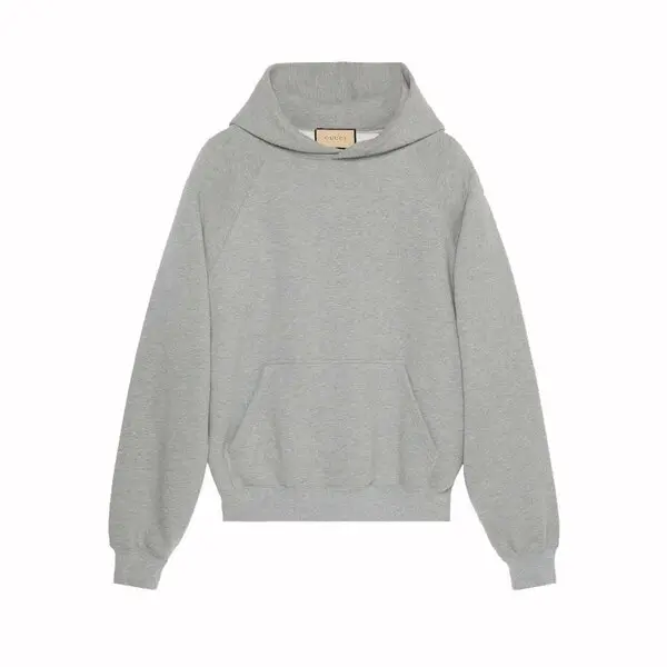 Gucci Cotton Hooded Sweatshirt With Print