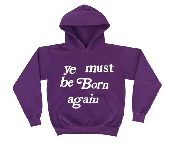 CACTUS PLANT FLEA MARKET Born Again Hooded Sweatshirt - Purple