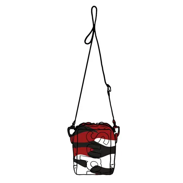 Supreme Neck Pouch - Red Camo