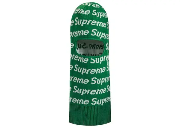 Supreme New Era Repeat Balaclava - Green
