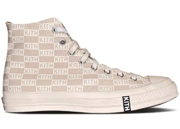 CONVERSE Chuck Taylor All Star 70 Hi Kith Monogram - Natural/egret/natural