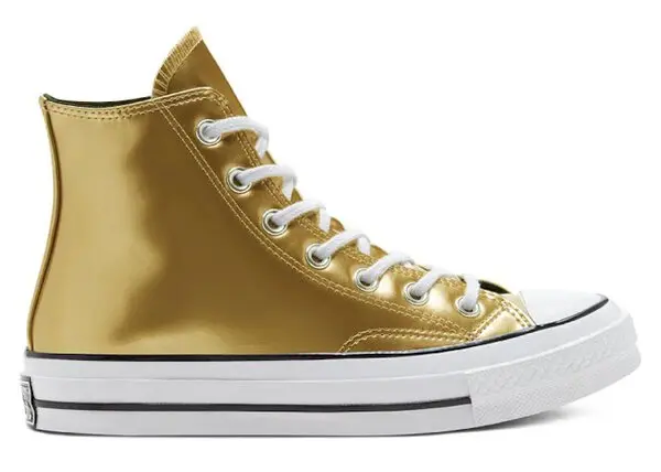 CONVERSE Chuck Taylor All Star 70 Hi Industrial Glam - Gold/black/egret