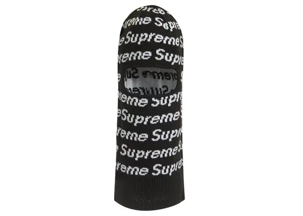 Supreme New Era Repeat Balaclava - Black