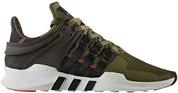 Adidas Eqt Support Adv Olive - Olive Cargo/core Black/turbo Red