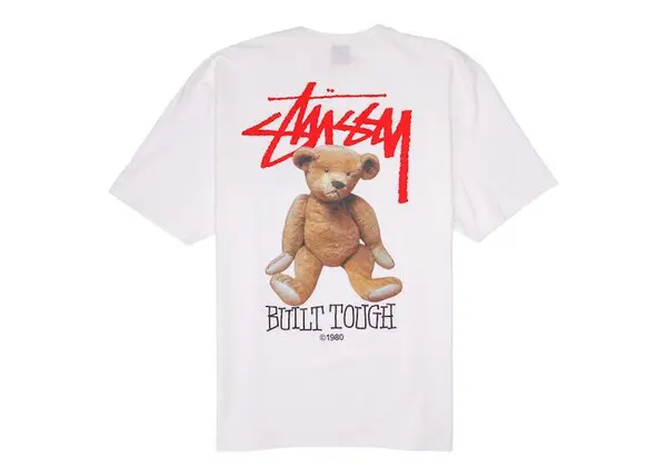 StÜssy Built Tough Tee Shirt - White
