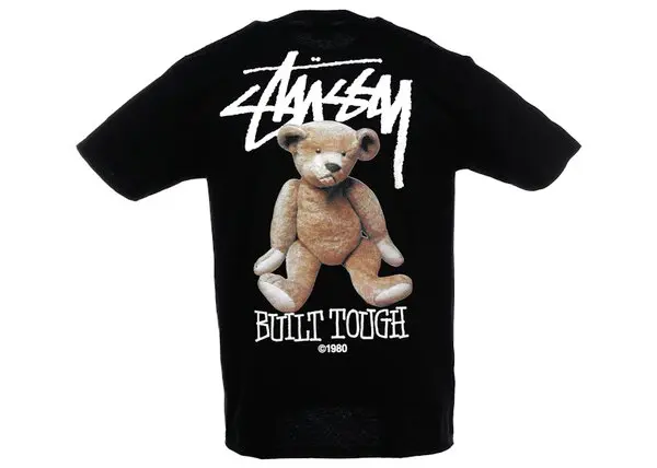 StÜssy Built Tough Tee Shirt - Black