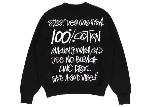 StÜssy Care Label Sweater