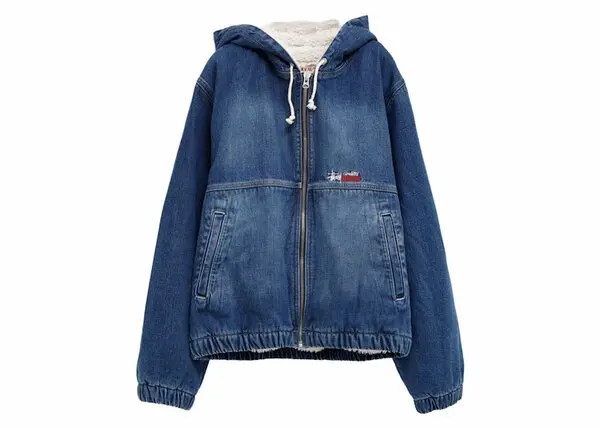 StÜssy Denim Sherpa Work Jacket