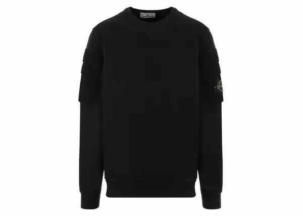 Stone Island Printed Hooded Sweatshirt