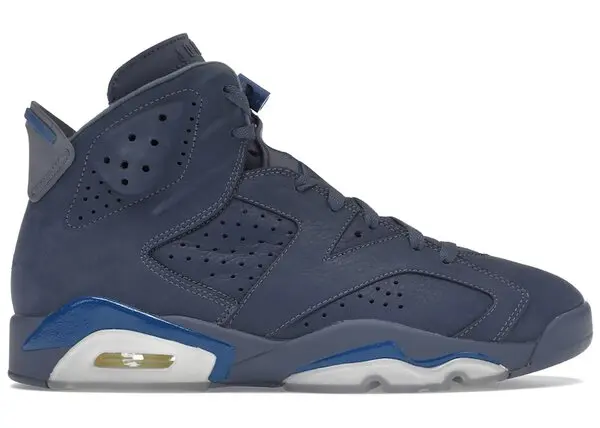 JORDAN 6 Retro Sneakers - Diffused Blue/court Purple