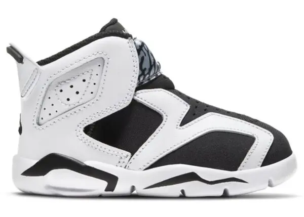 JORDAN 6 Retro Little Flex Sneakers - White/pure Platinum/black