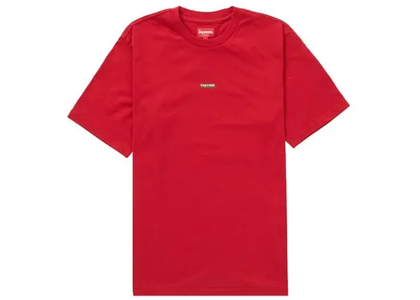Supreme Typewriter Short Sleeve Top - Red