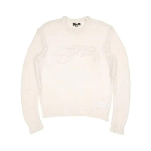 StÜssy Loose Knit Logo Sweater