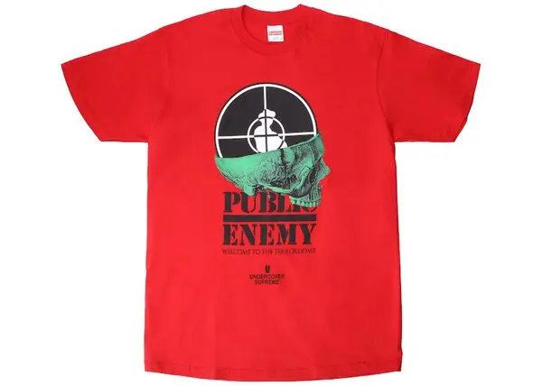 Supreme Undercover/public Enemy Terrordome Tee Shirt