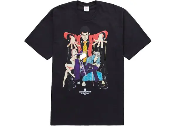 Supreme Undercover Lupin Tee Shirt - Black