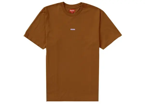 Supreme Typewriter Short Sleeve Top - Rust