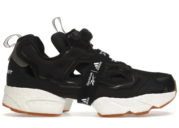 REEBOK Instapump Fury Boost Sneakers - Black/white/gum