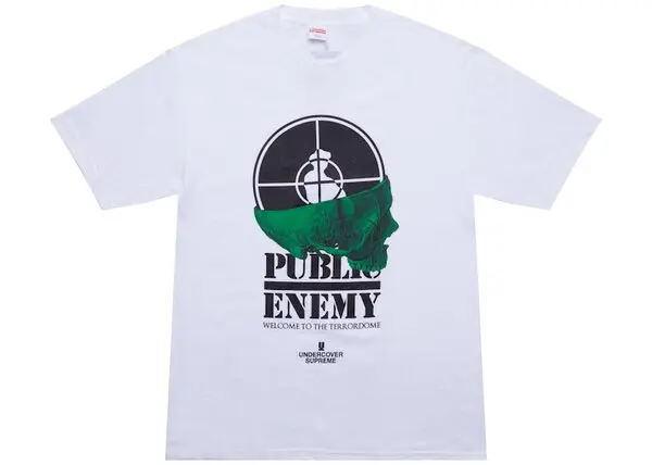 Supreme Undercover/public Enemy Terrordome Tee Shirt - White