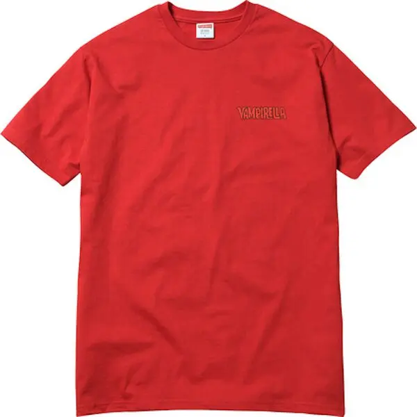 Supreme Vampirella Card Tee Shirt - Red