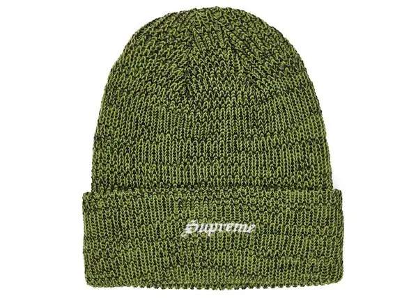 Supreme Twisted Loose Gauge Beanie - Green