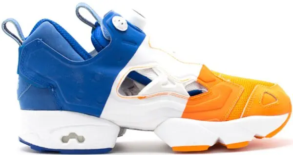 REEBOK Instapump Fury Packer Sneakers X Sneakersnstuff Token 38 - Royal Blue/white/orange