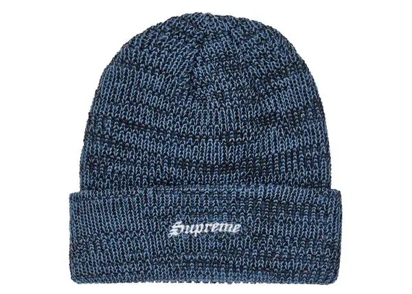 Supreme Twisted Loose Gauge Beanie - Blue
