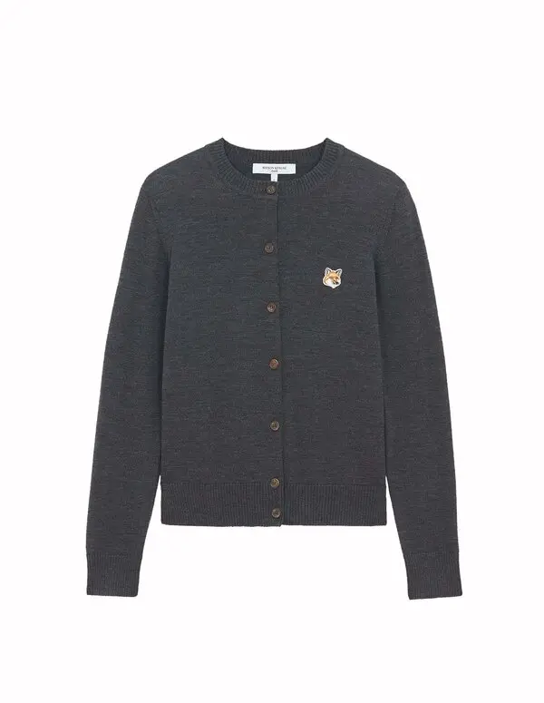 Maison Kitsuné Fox Head Patch Cardigan
