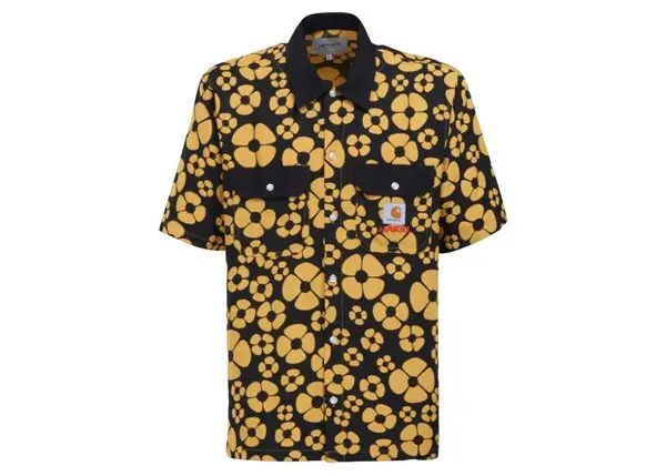 Marni X Carhartt Wip Short Sleeve Poplin Shirt