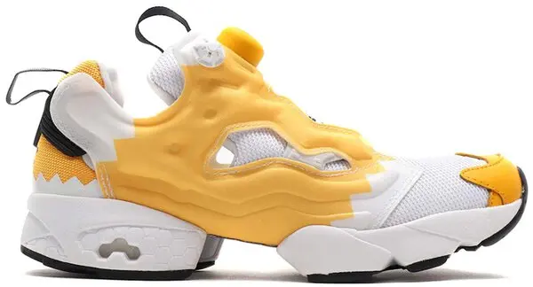 REEBOK Instapump Fury Sanrio Gudetama Sneakers - Track Gold/black/white