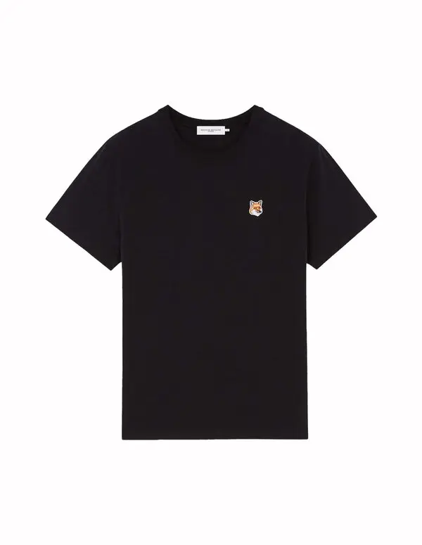 Maison Kitsuné Fox Head Patch Classic Tee - Black