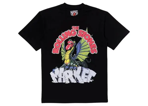 MARKET Mkt Rolling Stones Dragon T-shirt