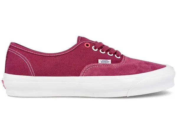 VANS Og Authentic Lx Ray Barbee Leicain Sneakers - Red/maroon