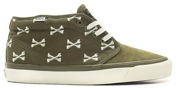 VANS Chukka Boot Wtaps Crossbones - Olive