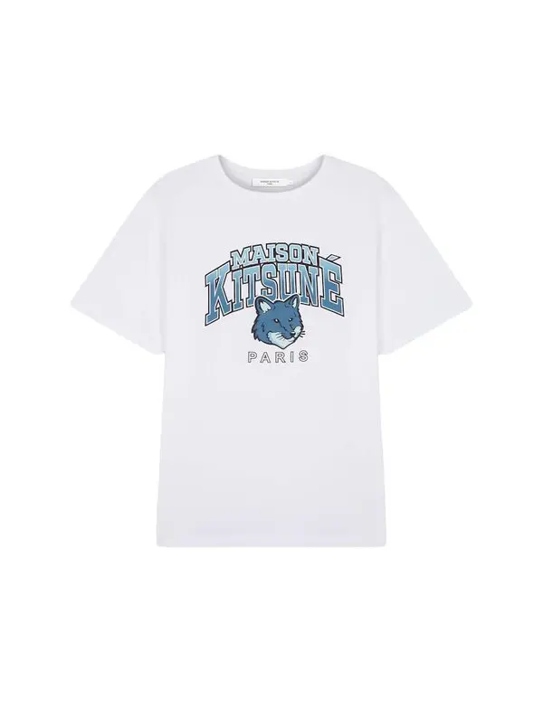 Maison Kitsuné Campus Fox Relaxed T-shirt - White