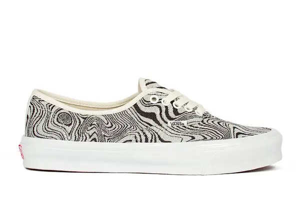 VANS Og Authentic Lx Jacquard Marblein Sneakers - Marshmallow/true White