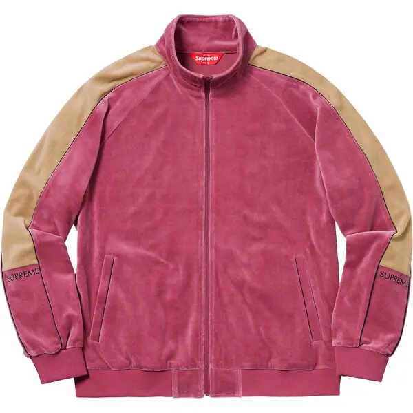 Supreme Velour Track Jacket