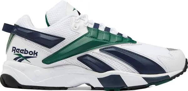 REEBOK Interval 96 Sneakers - White/college Navy Blue/dark Green