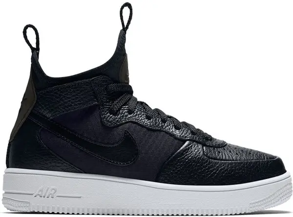 Nike Air Force 1 Ultraforce Mid High-top Sneakers - Black/white